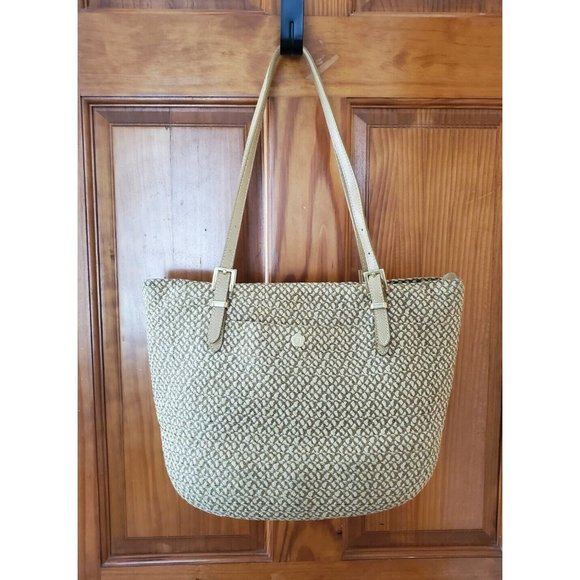 Eric Javits | Bags | Eric Javits Squishee Straw Tote Shoulder Bag ...